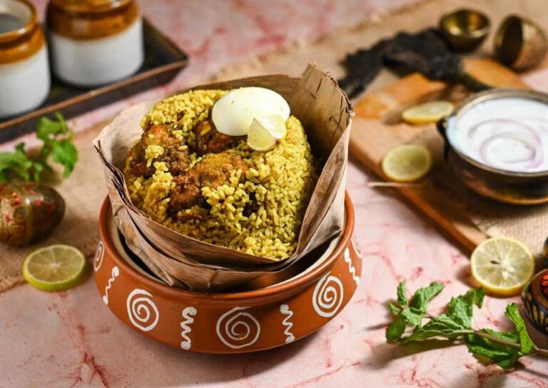 Easy Donne Biryani Recipe | Veg Donne Biryani
