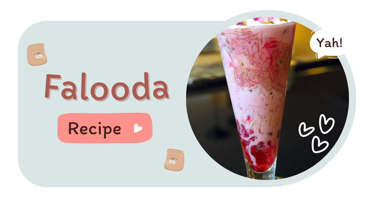 Falooda Recipe With Ice Cream | Best Rose Falooda Recipe - Sravani's ...